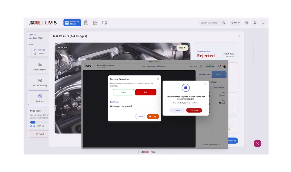 Lincode LIVIS | AI Visual Inspection Platform